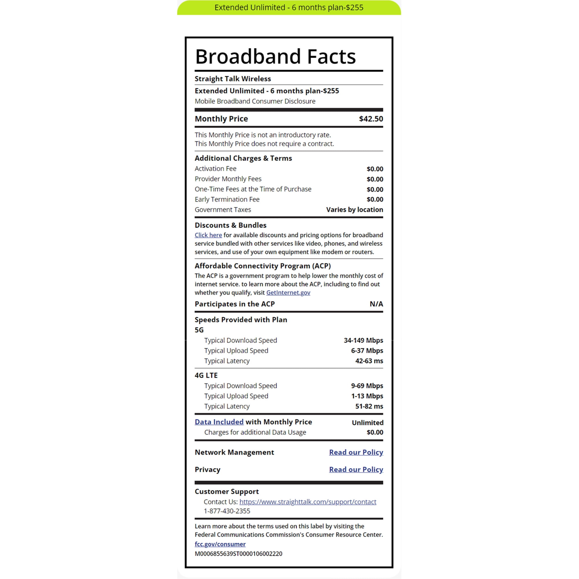 Straight Talk $210 Silver Unlimited Talk, Text & Data 180-Day Prepaid ...