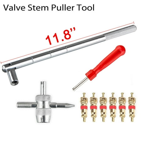 Guardoinrt 4 in 1 Tool Valve Stem Puller Tool Single Head Valve Core ...