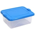 2.5 gallon Clearview Storage with Color Snap-On Lid - Walmart.com