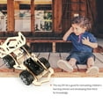 Wood Racing Car DIY Kit Kids Toy DIY Kit Electric Wooden Racing Car for ...