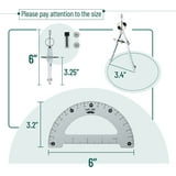 Mr. Pen- Metal Protractor, Compass Set for Geometry, Math Student ...