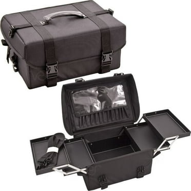 Caboodles Tres Chic 6 Tray Train Case, Black Diamond, 4.86 Pound ...