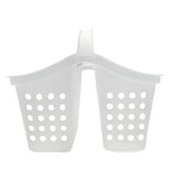 Mainstays Small Portable Shower Caddy Frost Plastic - Walmart.com