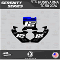 Kalair GFX Graphics Kit for Husqvarna TC50 (2024) Serenity Series ...