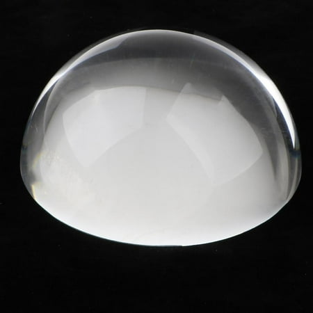 8cm Half Crystal Glass Ball Hemisphere Dome Paperweight Gift Home Decor ...