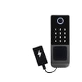 Smart Door Lock Waterproof Fingerprint Keypad RFID Card Remote Unlock ...