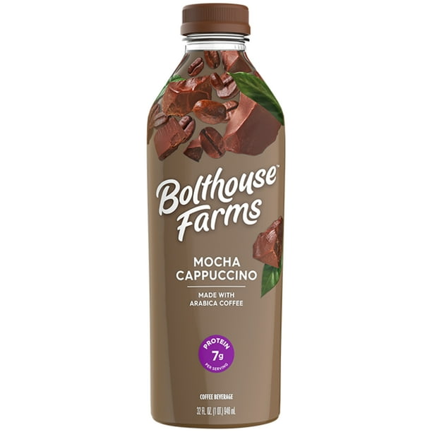 Bolthouse Farms Perfectly Protein Mocha Cappuccino Coffee Drink, 32 oz ...