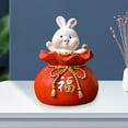 Axioma 2x Rabbit Figurines Crafts Money Boxes Sculptures Table Store ...