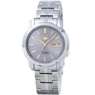 Seiko 5 Automatic Grey Dial, Stainless Steel Case and Band, Men's Watch ...