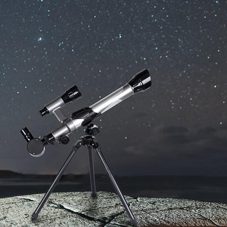 40X HD Astronomical Telescope Portable Refractor Telescope Children's ...