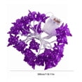 Bat and Ghost Shaped LED String Lights with Purple Glow, Halloween ...