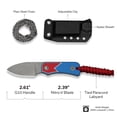 CIVIVI Baby Banter Small Fixed Blade Knife with Kydex Sheath & Belt ...