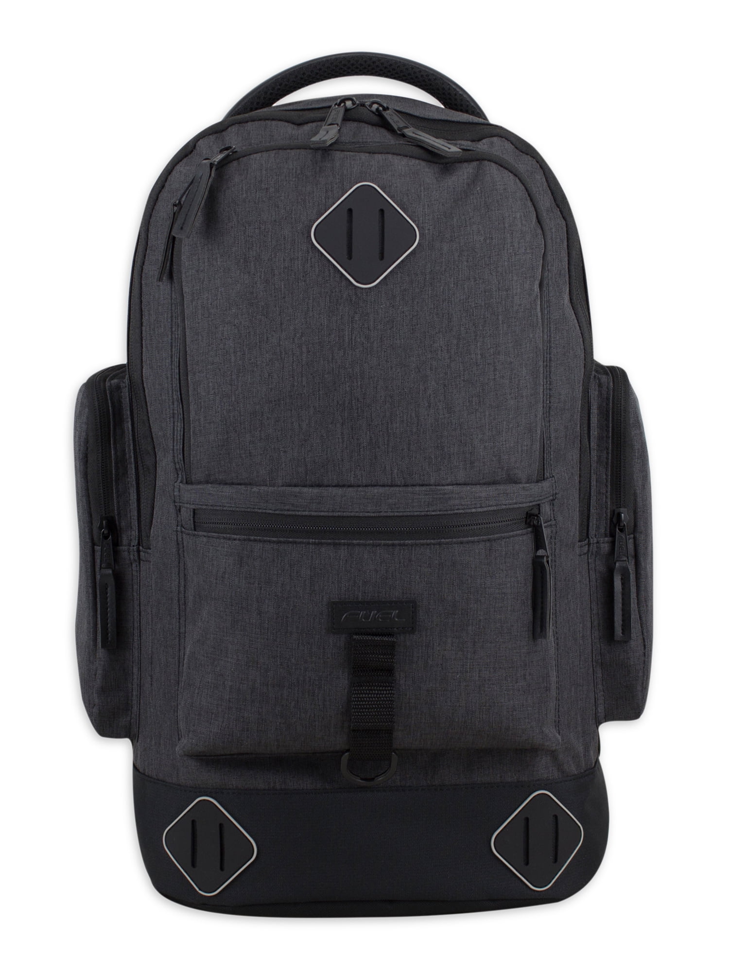 Fuel Unisex Honor Roll Backpack, Black Chambray - Walmart.com