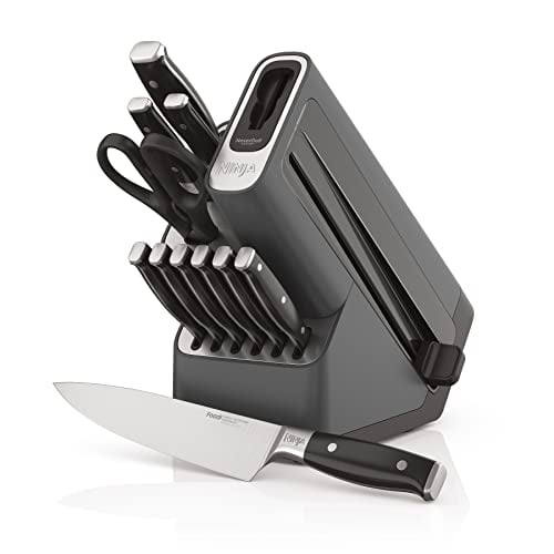 Ninja K32012 Foodi NeverDull Premium Knife System, 12 Piece Knife Block ...