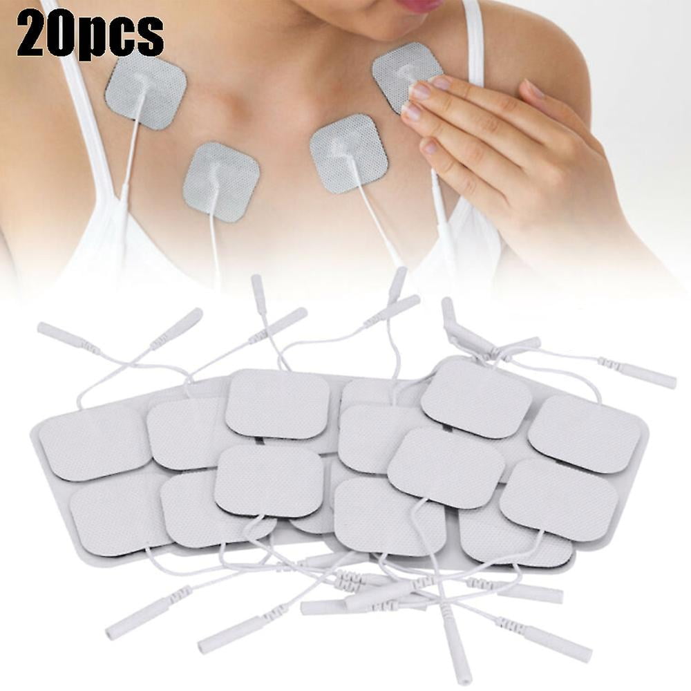 Tens Electrode Pads Replacement Massager Pads Physiotherapy Body Therapy Self-adhesive Reusable ...