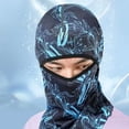 Adjustable Elastic Ice Silk Face Mask Quick Dry Breathable Sun Defense ...