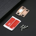 No-Drill Magnetic Door Holder Kit 4 Pack Ultra Thin Cabinet Door ...