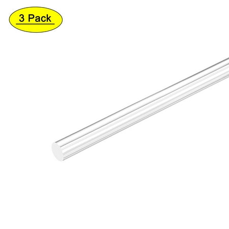 10mm Dia 10" LengthÂ Acrylic Round Rod,Clear Acrylic Plexiglass Rods ...