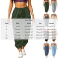 Bloomae Womens Cargo Work Joggers Hiking Lightweight Casual Cinch ...
