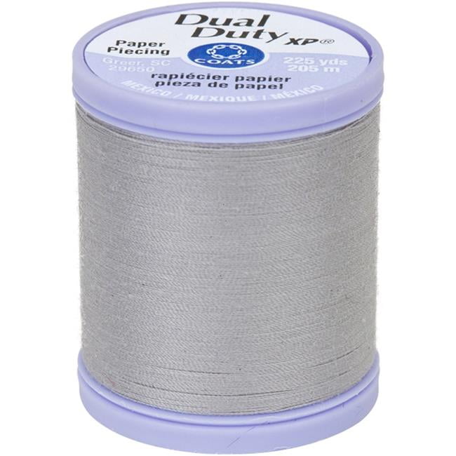 Coats Dual Duty XP Paper Piecing Thread 225yd-Nugrey - Walmart.com