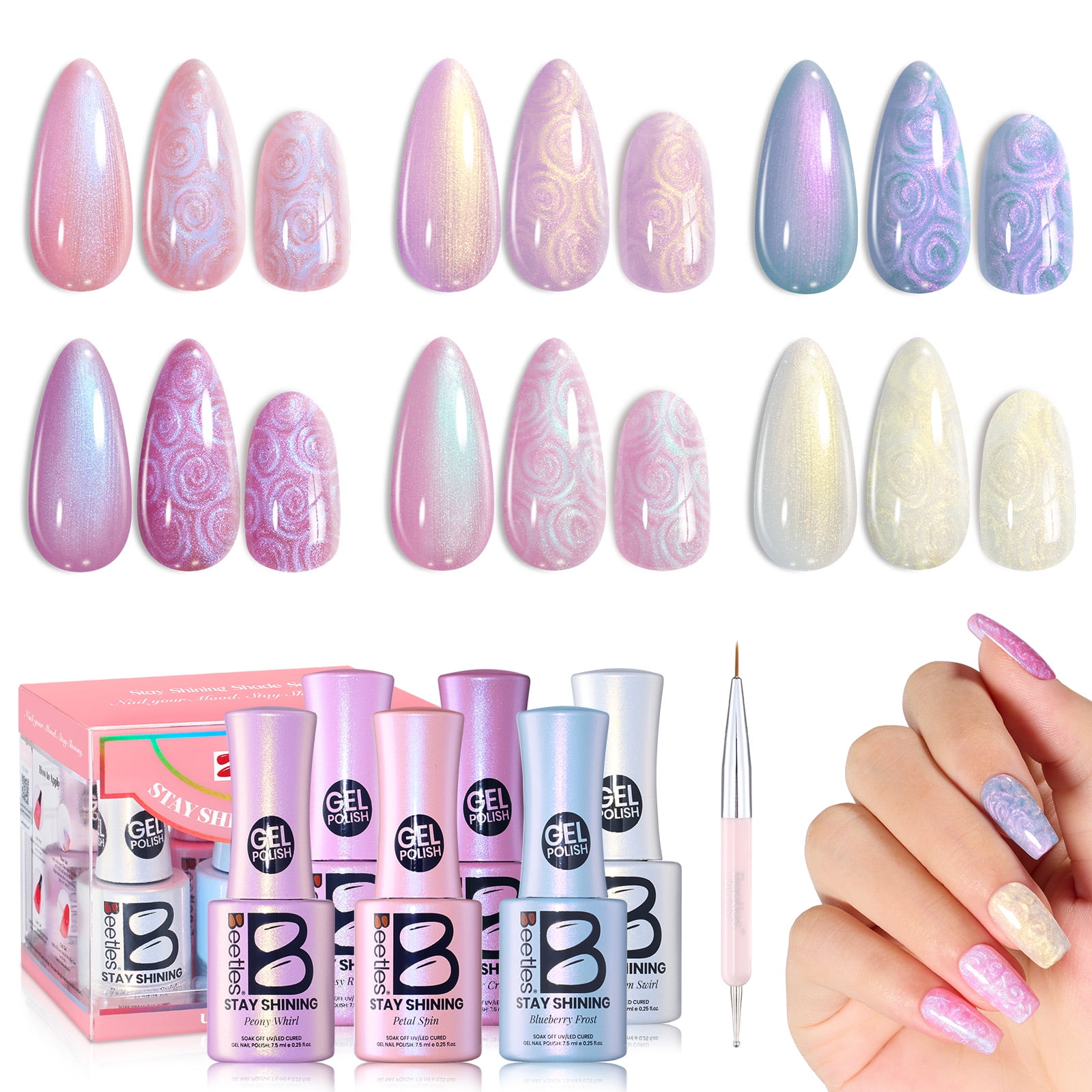 Click here for Beetles Stay Shining Collection Gel Nail Polish Se... prices