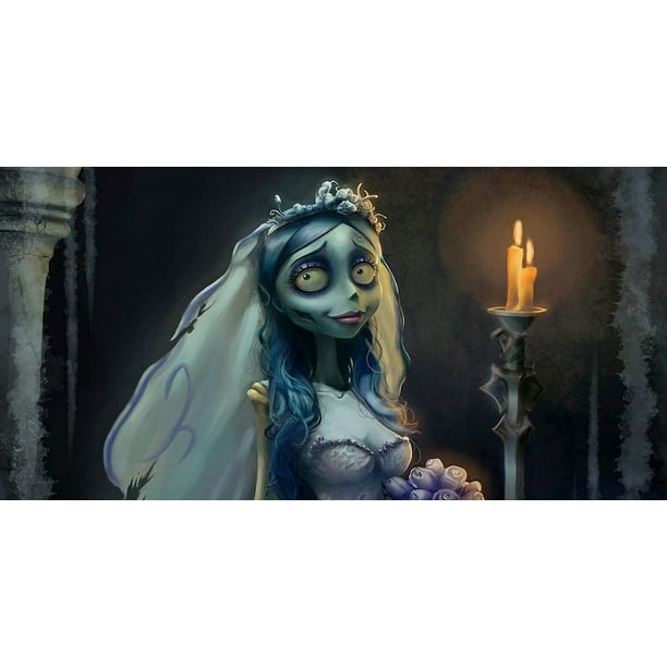 Corpse Bride - CANVAS OR PRINT WALL ART - Walmart.com
