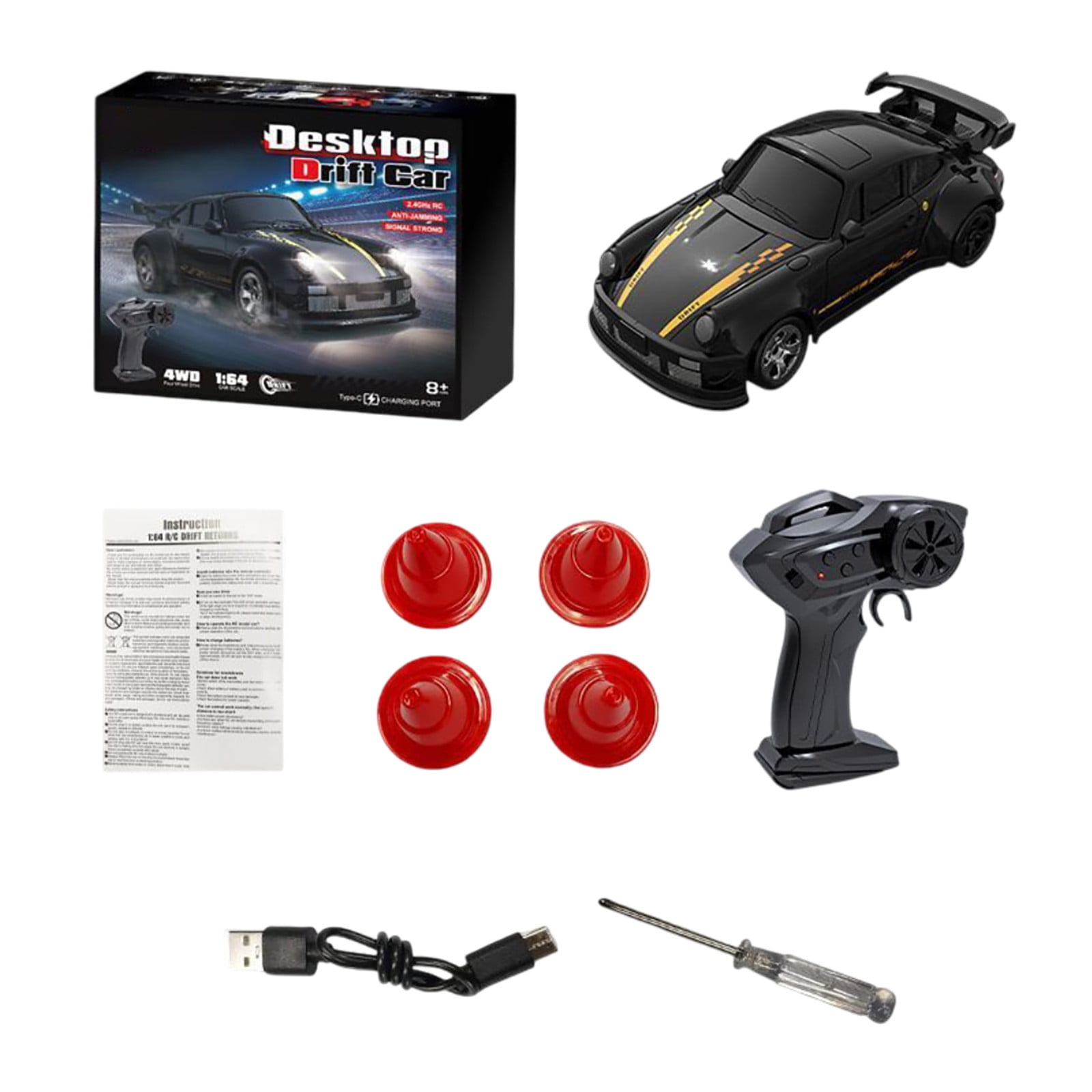 Click here for Fozruso Mini 1:64 Scale 4wd Proportional Rc Drift... prices