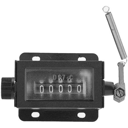 Mini Manual Mechanical Speedometer 5 Digit Count 0-99999 Mechanical ...