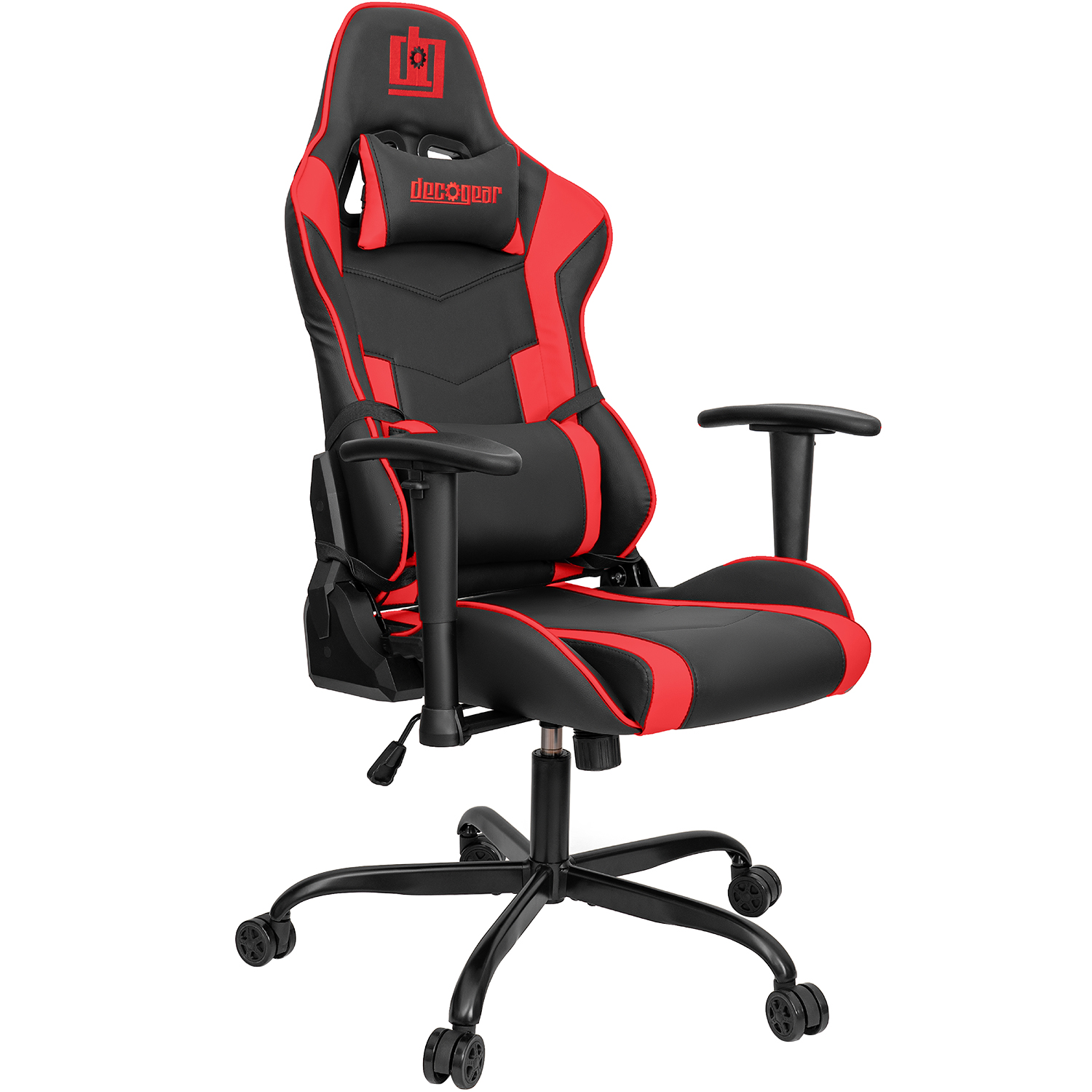 Deco Gear Endurance Series Ergonomic Gaming Chair with Adjustable Head ...
