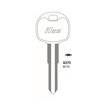 Hillman #68 Diva Butterfly Key - Walmart.com