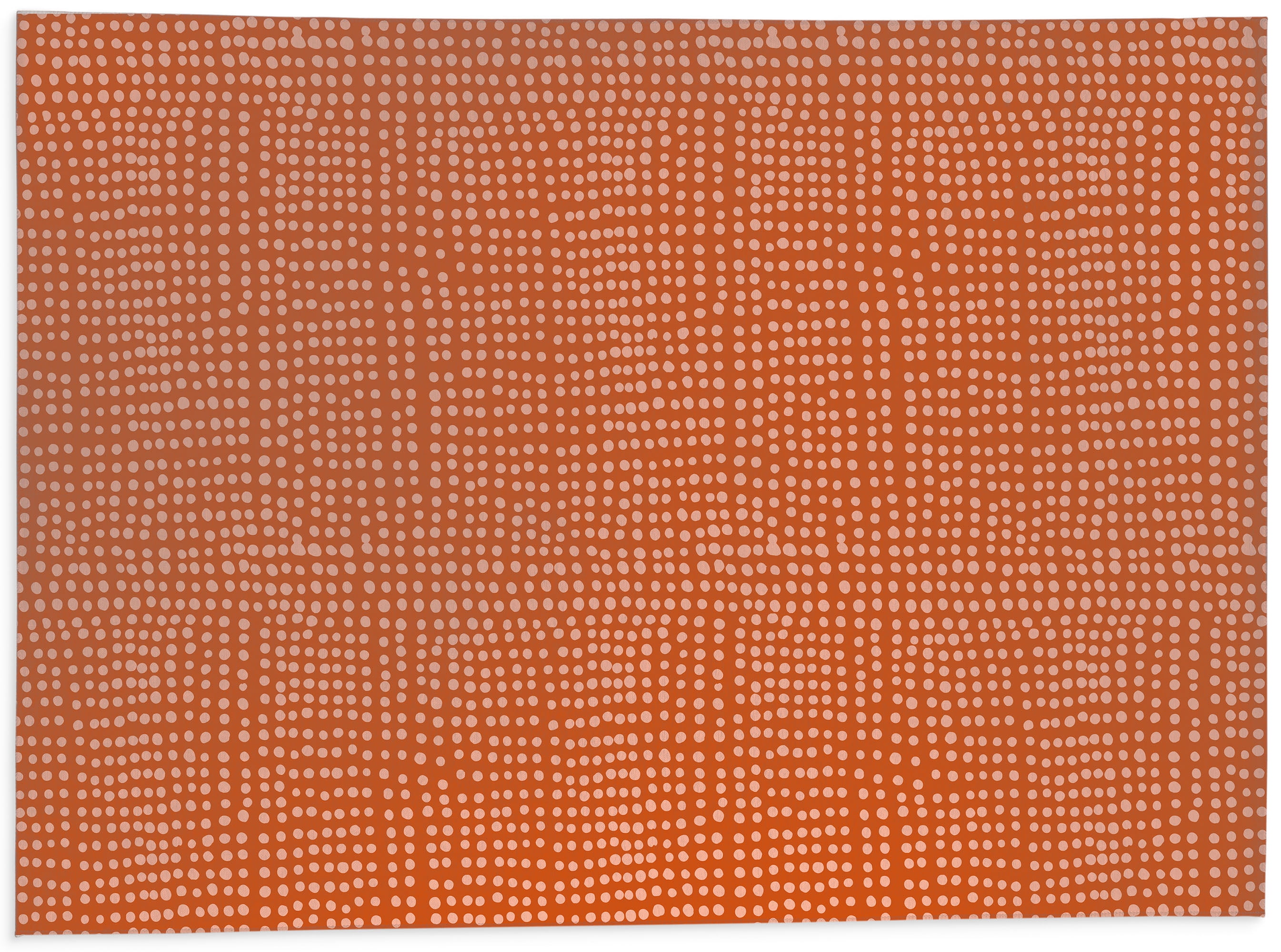 Dots Abstract Terracotta Office Mat by Kavka Designs - Walmart.com