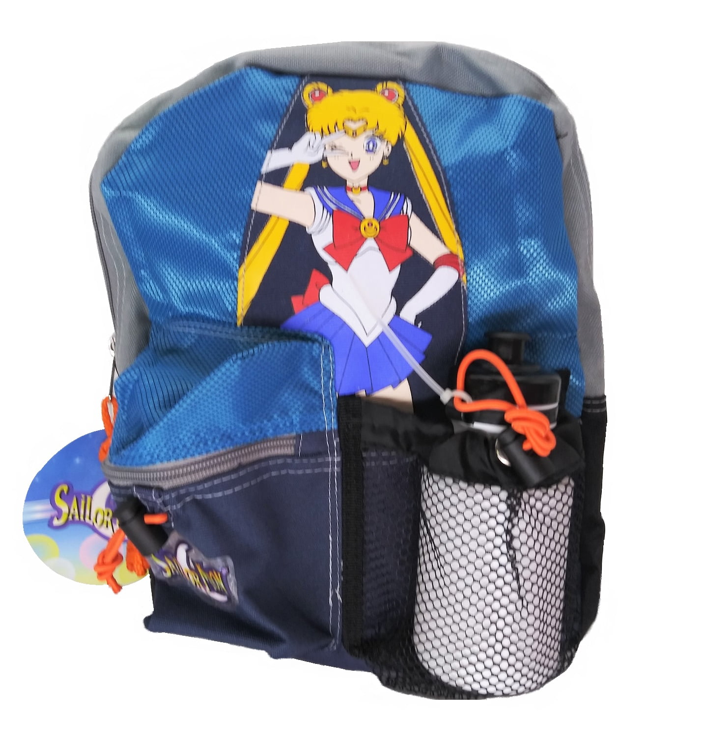 Sailor Moon Backpack Small 12 inch Blue School 34064 - Walmart.com
