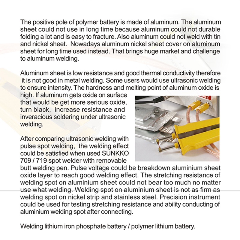 Buy SUNKKO HB-71B 18650 Spot Welding Pen for Polymer Battery -U Interface Online at Lowest Price ...