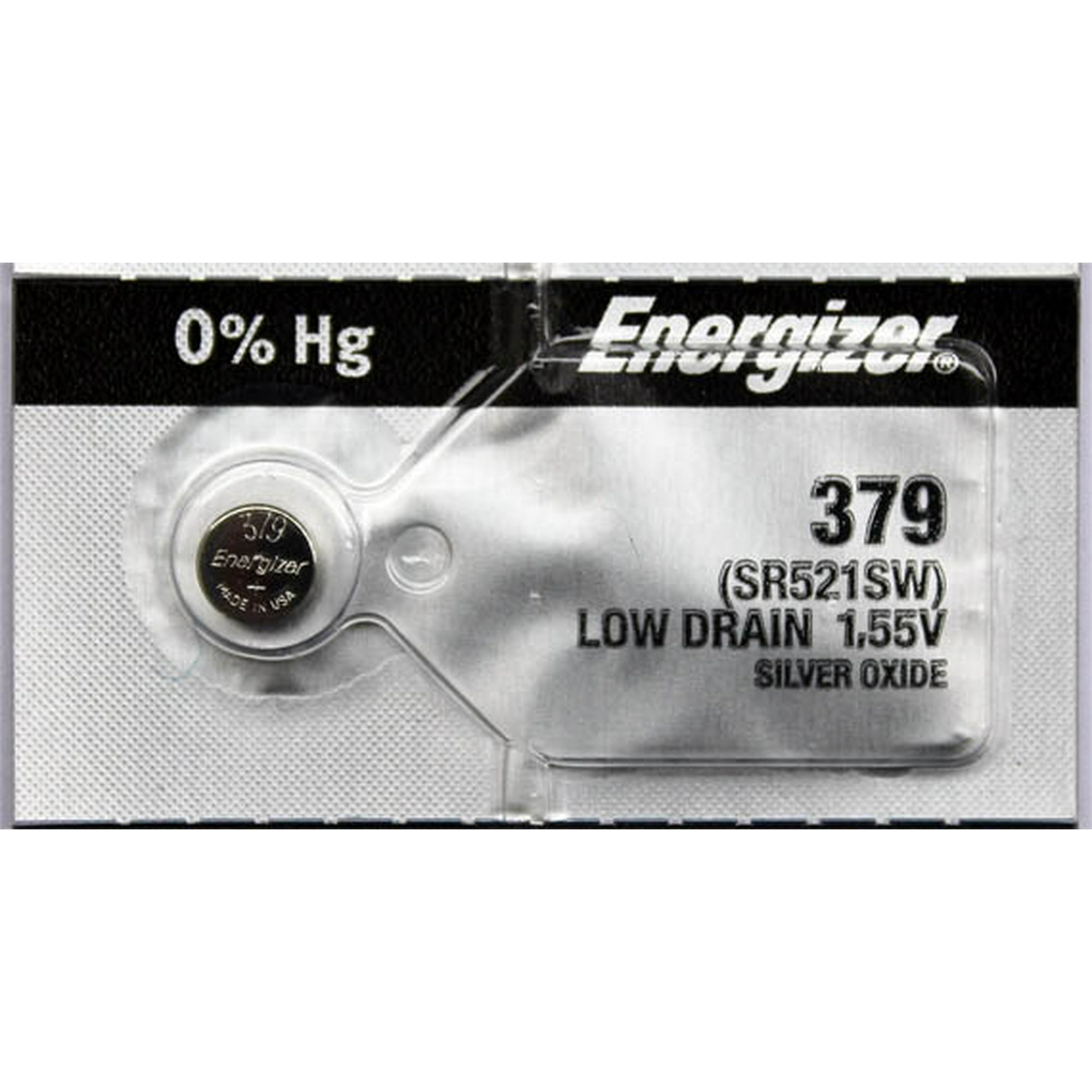 Click here for Energizer 379 Sr521 Silver Oxide Button Battery 1.... prices