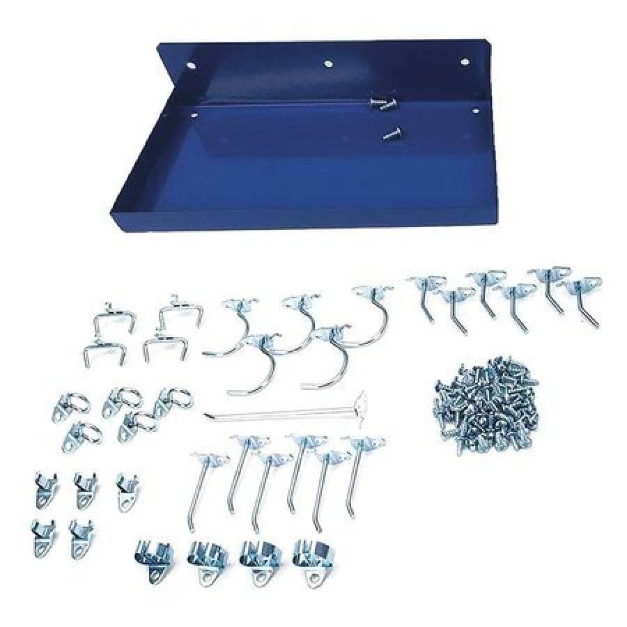 Triton Products® DuraHook 12"W x 6" Deep Blue Epoxy Coated Locking ...