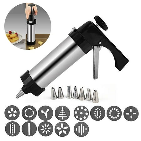 DIY Manual Cookie Press Maker Machine Gun,Stainless Steel Piping ...