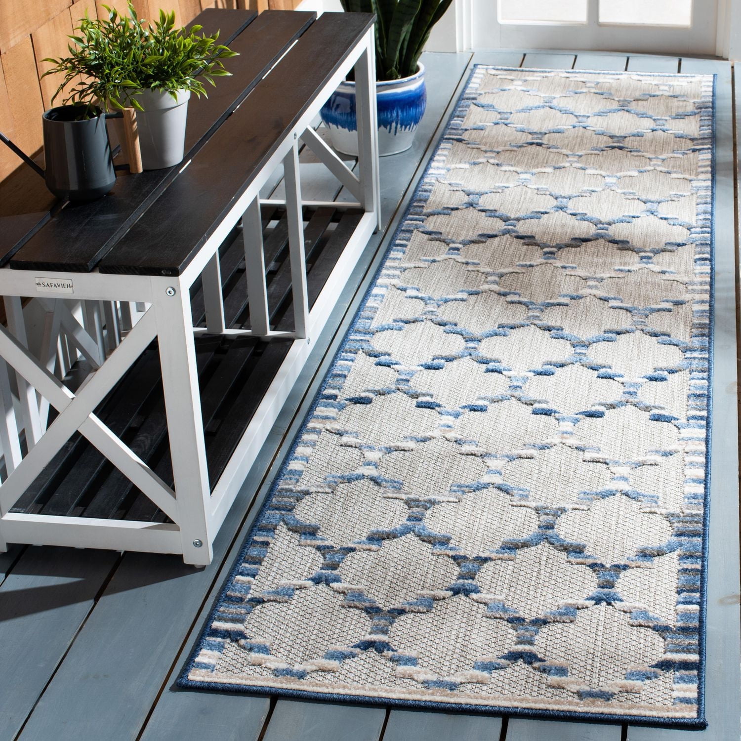 Click here for Safavieh Cabana Rorie Geometric Outdoor Area Rug 2... prices