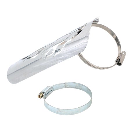 Exhaust Heat Shield Iron Motorcycle Exhaust Pipe Cover Strong Guard ...