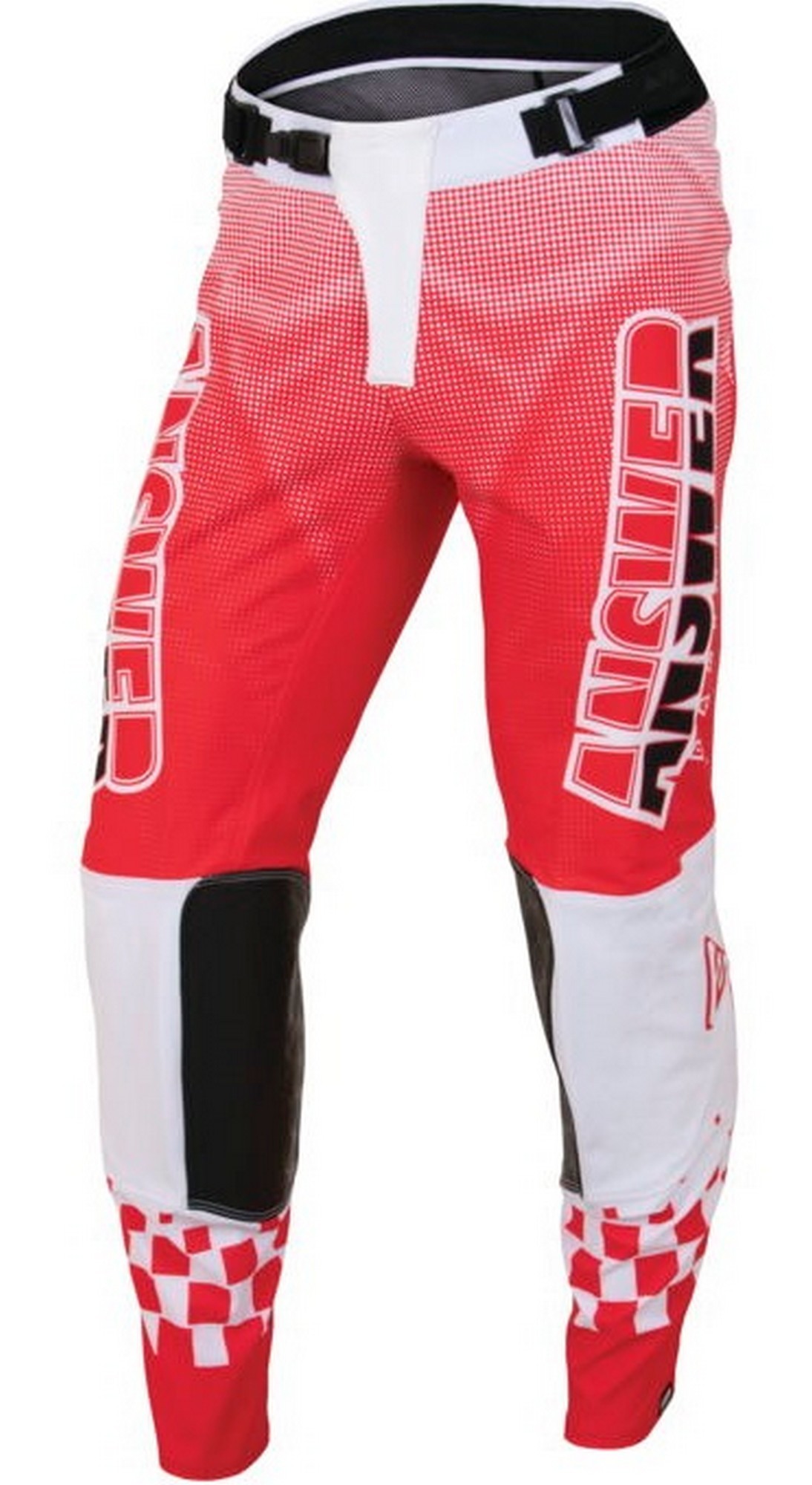 Answer A22.5 Elite Revolution Mens MX Offroad Pants White/Infrared 28 ...