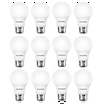 Sylvania LED Light Bulbs, 8.5W (60W Equivalent), Soft White, 24-count - Walmart.com