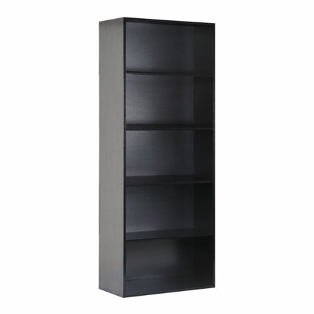 5 Shelf Bookcase - Black | Walmart Canada