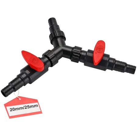 SICED 3 Way Distributor 20/25mm (3/4 1") Y Splitter Adjustable Adapter ...