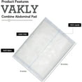 High Absorbency Combine Abdominal Pads - ABD Pads 8’’x10’’ - Sterile ...