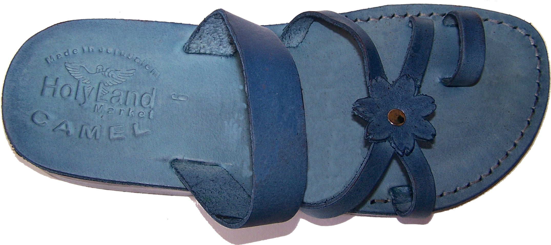 Holy Land Market Unisex Biblical Flip Flops (Jesus - Yashua) Galilee ...