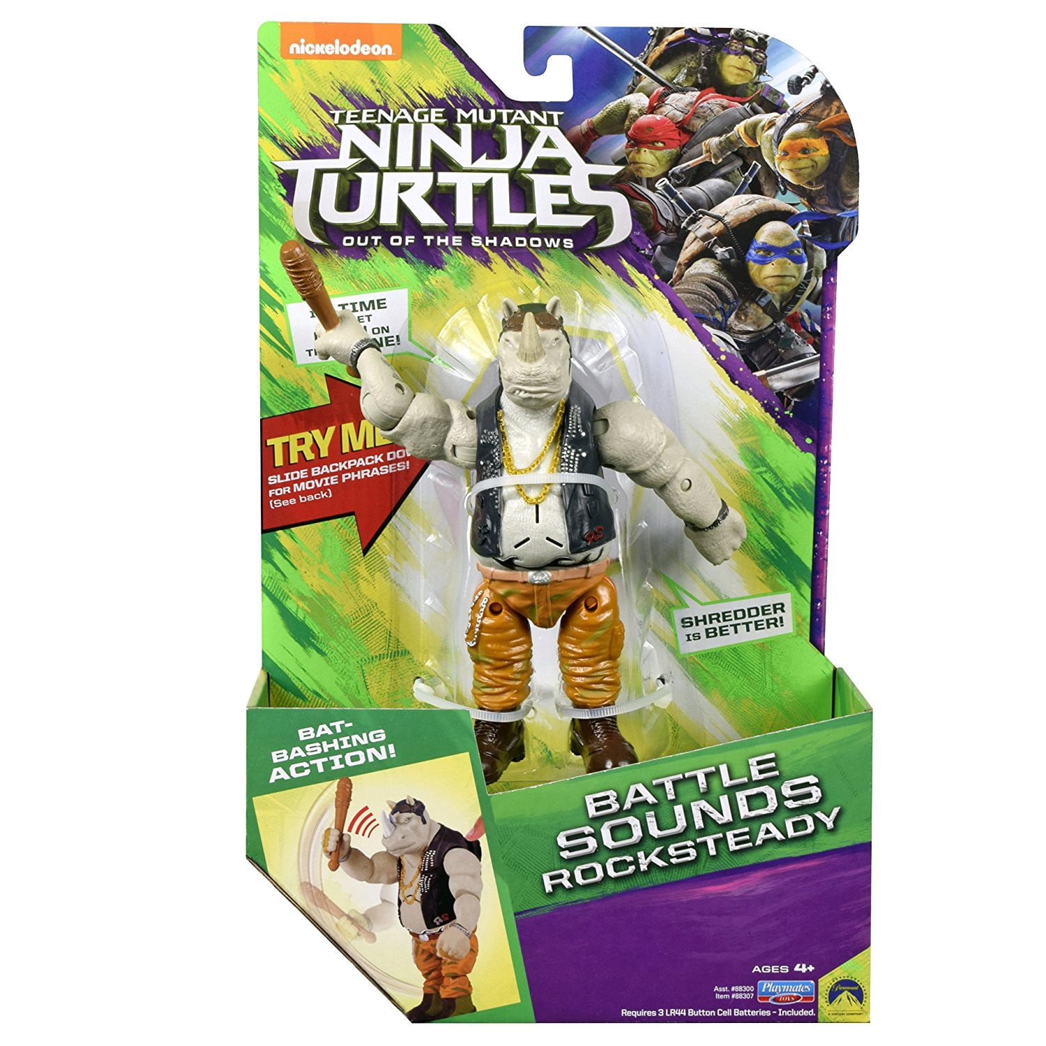 Teenage Mutant Ninja Turtles Out of the Shadows Deluxe Talking ...