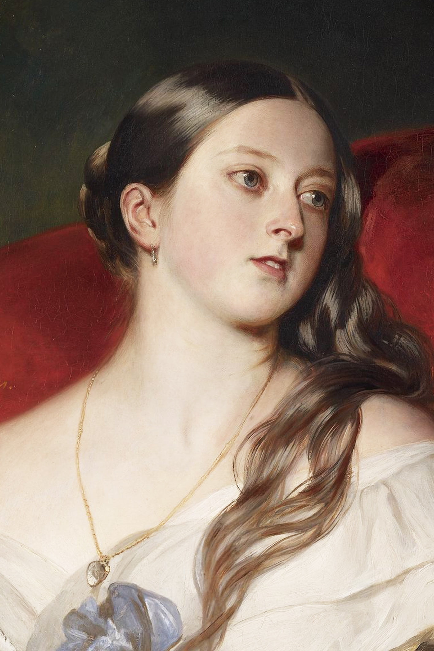 24x36 gallery poster, Portrait of Queen Victoria by Franz Xaver ...
