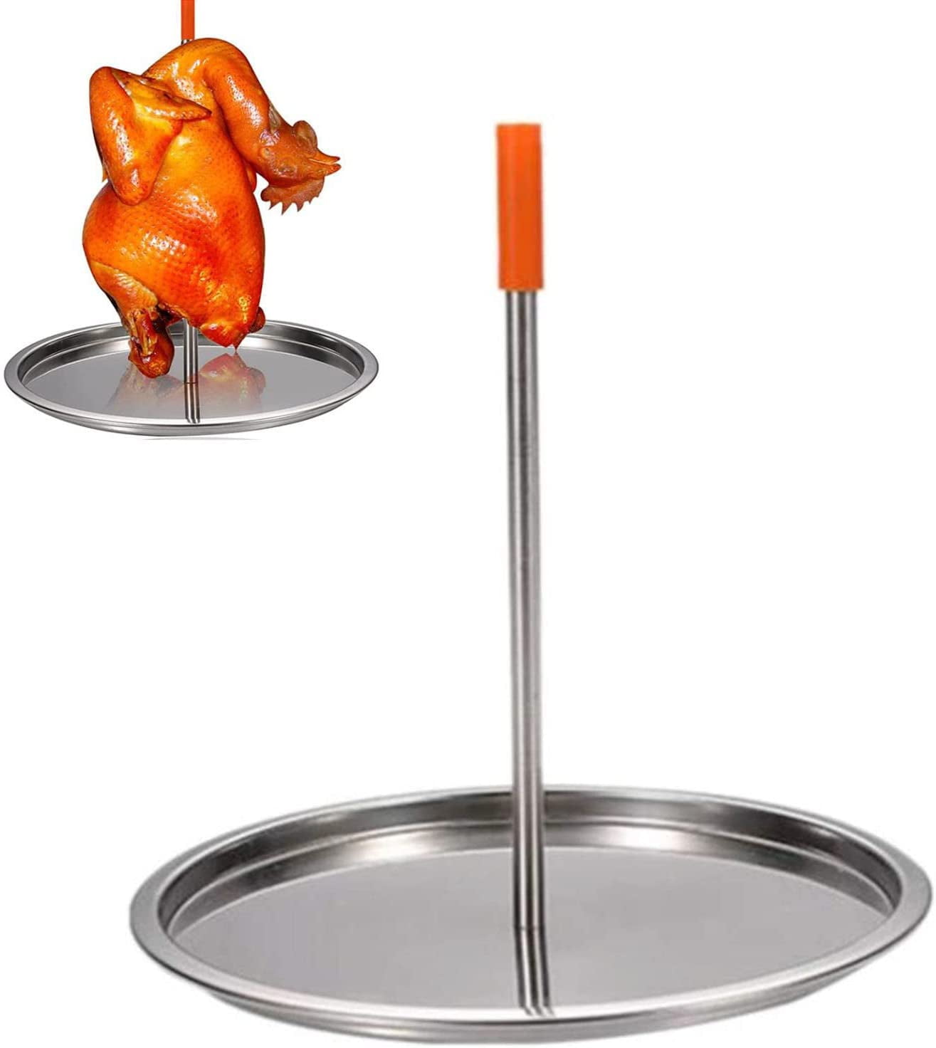 Ofocase Chicken Roaster, Vertical Skewers Stand Stainless Steel ...