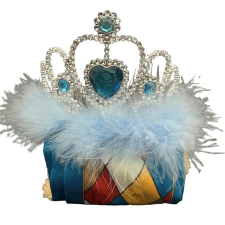 FINELOOK Birthday Tiaras for Women, Feather Crystal Crowns Costume ...