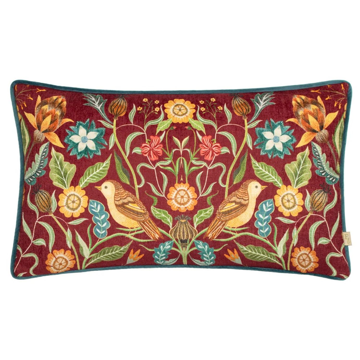 Click here for Evans Lichfield Hawthorn Piped Chenille Birds Cush... prices