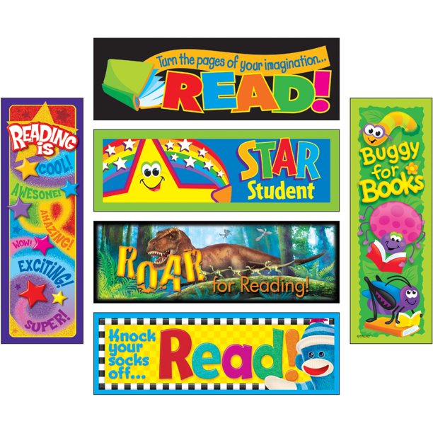 Trend, TEPT12908, Reading Adventure Bookmark Combo Pack, 1 Pack ...